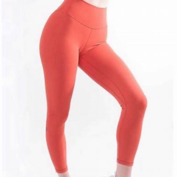 P'tula | Pants & Jumpsuits | Ptula Orange Taylor Legging | Poshmark